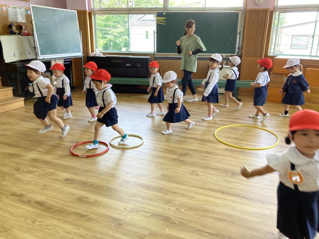 昨日、今日 もも組 - 姫百合幼稚園